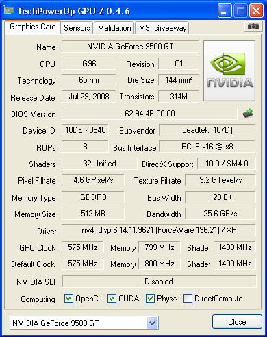 ช่วยดู GPU-Z ให้ทีครับ - Overclockzone.com ชุมชนคนไอที ที่ใหญ่ที่สุดในเมืองไทย
