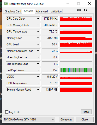 GPU-z says perf cap : pwr, should i be worried? | TechPowerUp Forums