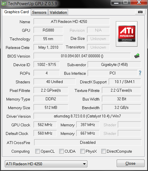 GPU-Z 0.6+ crash on start | TechPowerUp Forums