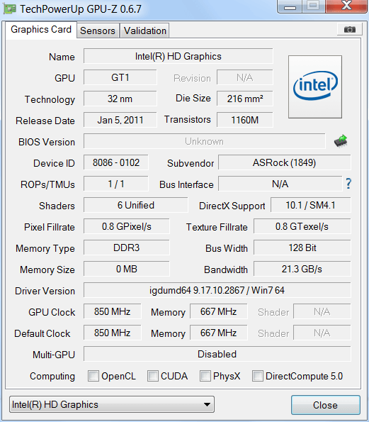 GPU-Z 0.6.7+ Screenshots! | TechPowerUp Forums
