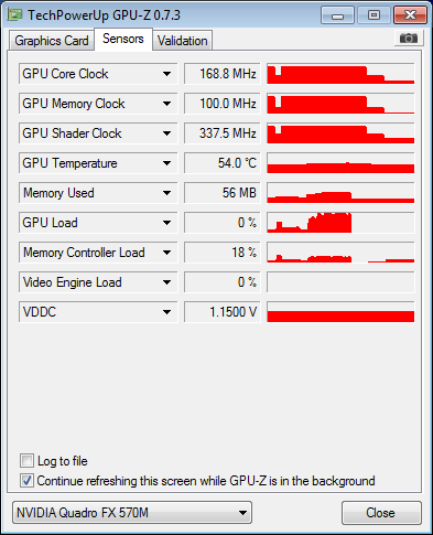 My graphics card clock speed is less than what the specs of the card ...
