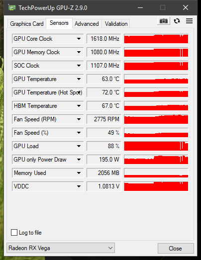 GPU-Z now hides RX Vega values (SOC/hotspot) : r/Amd