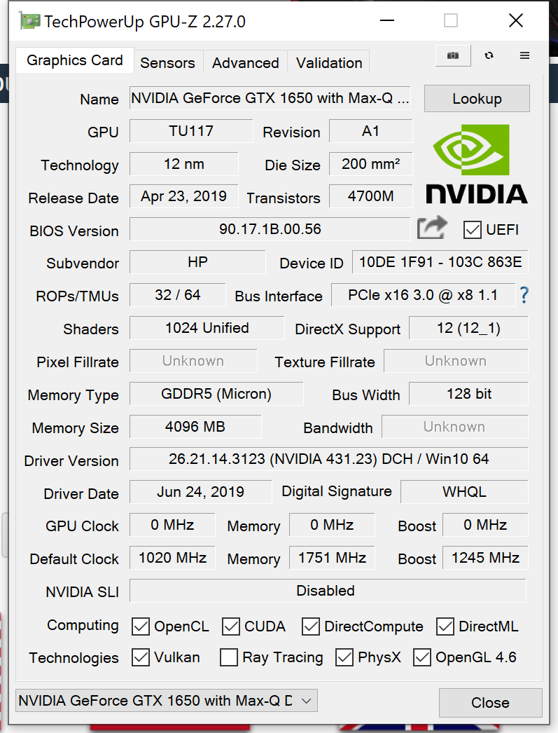 Spectre 360 15 1650 gpu clock : r/spectrex360