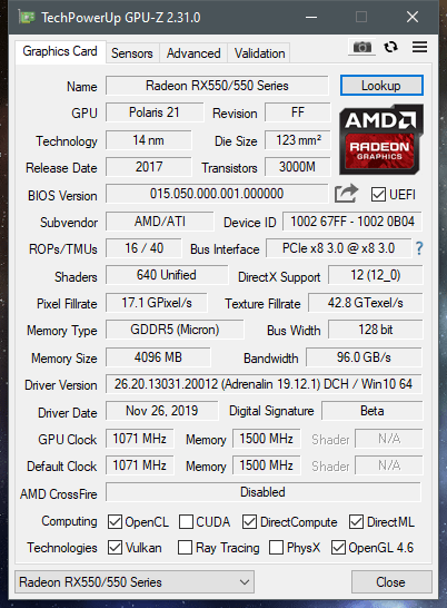 What are the chances of a modern SFF, sub 75W card from AMD any time ...