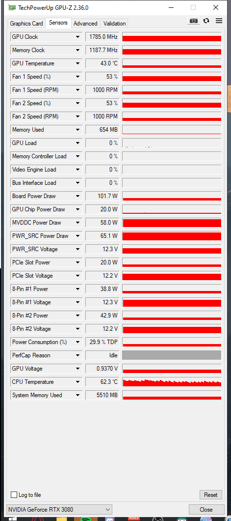 Asus TUF 3080 OC power draw on IDLE? : r/ASUS