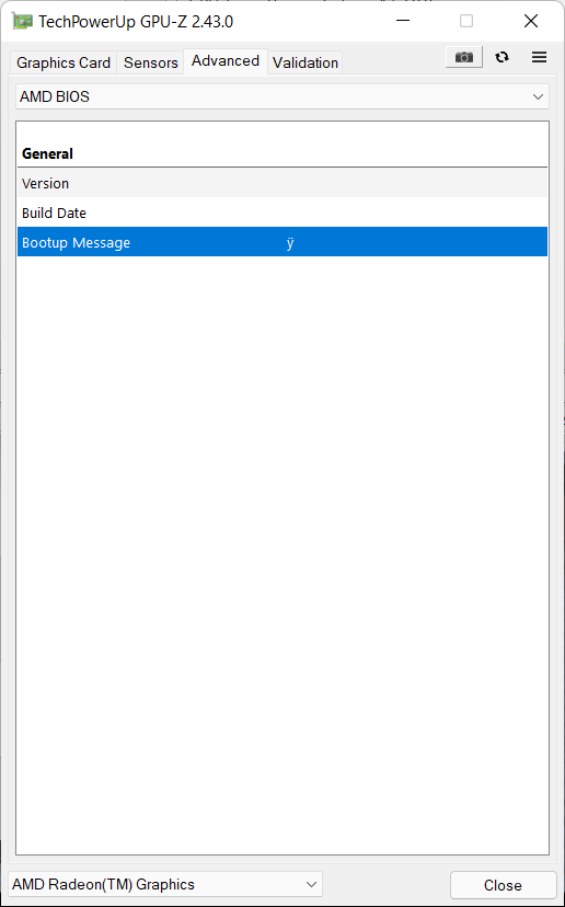 GPU-Z Error: BIOS reading not supported on this device. | TechPowerUp Forums