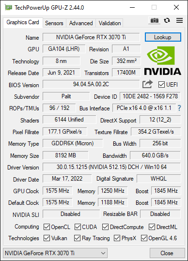 3060 ti idle 50c , heavy load 75c normal or bad. : r/ZOTAC