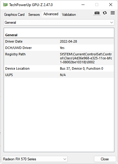Rx580 vbios needed | TechPowerUp Forums