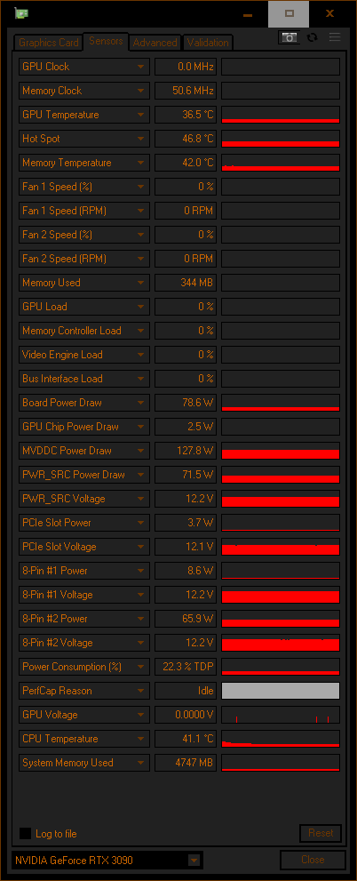 Why is my 3090 idling at 80 watts? : r/buildapc