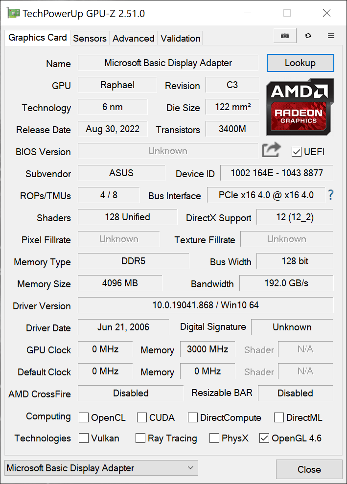 Zen 4 iGPU - Memory Bandwidth Incorrect | TechPowerUp Forums