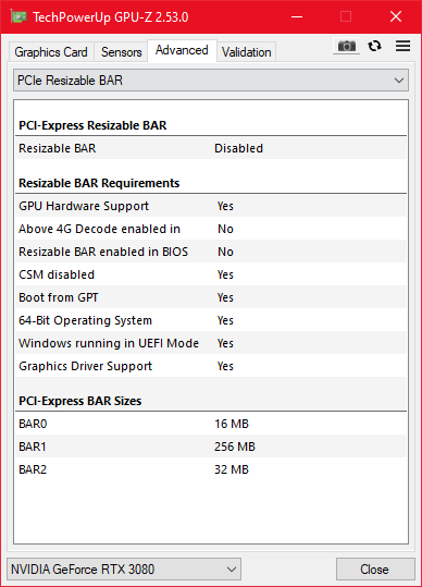 Can't enable RE-BAR in my bios :: Hardware and Operating Systems