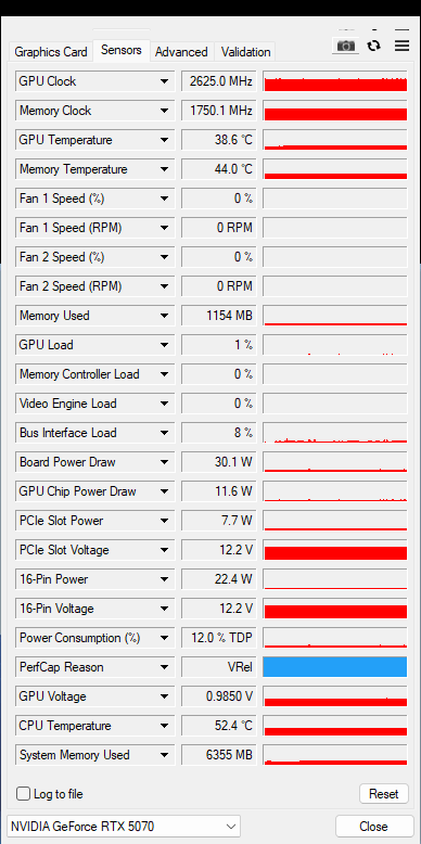 GPU Load and Power Consumption low out of nowhere; tried everything ...